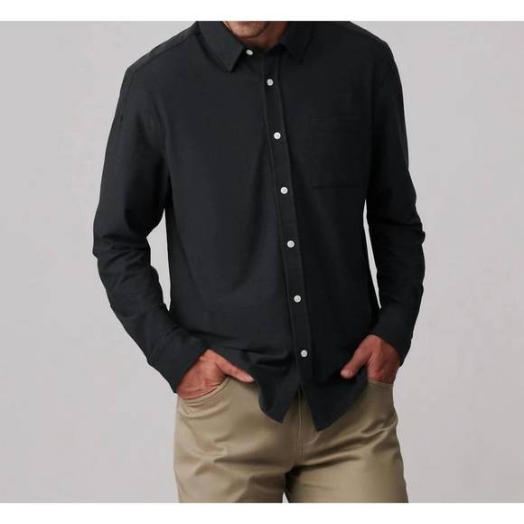 RHONE | Shirts | New Rhone Wfh Shirt In Black | Poshmark